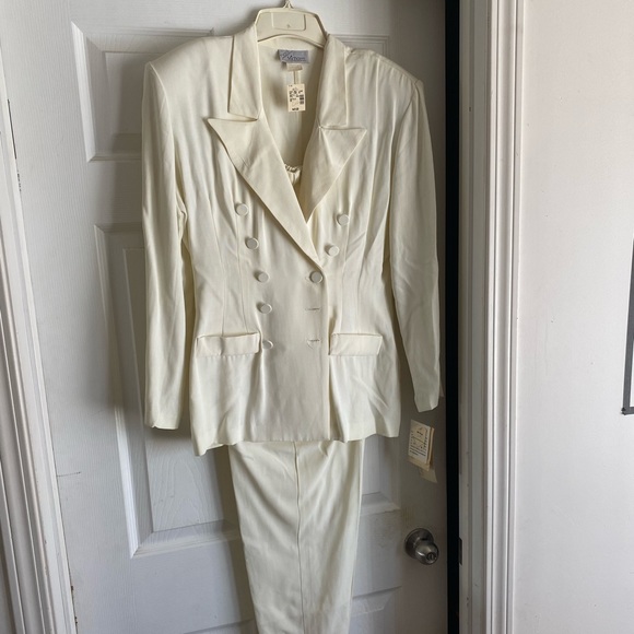 Pants & Jumpsuits | Nwt Cream Suit | Poshmark